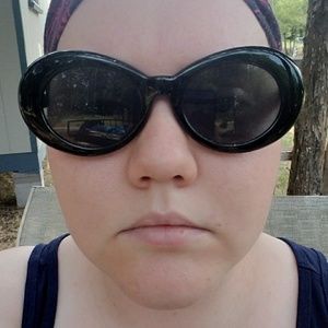 Accessories | Black Retro Clout Goggles Sunglasses Rapper Oval | Poshmark